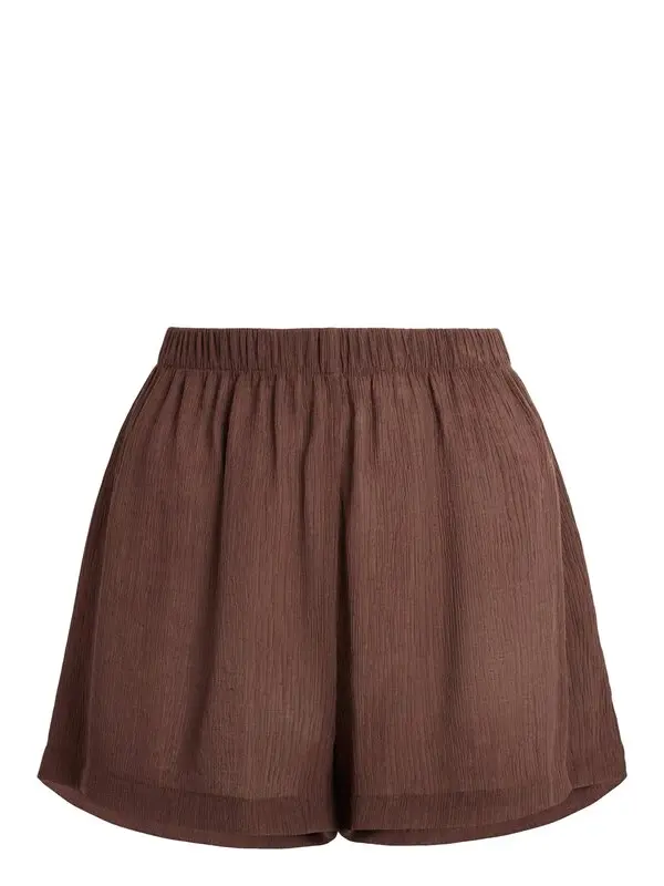 AWAY THAT DAY Maldives Shorts - Brown
