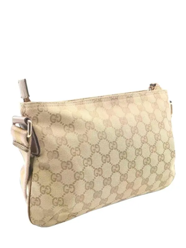 Gucci 2000s Gg Canvas Shoulder Bag - Neutrals