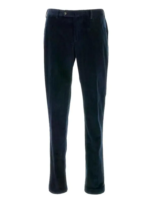 PT TORINO Corduroy Slim-fit Trousers - Blue