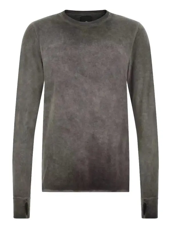 THOM KROM Thumb-hole Long-sleeve T-shirt - Grey