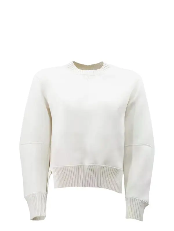 Sacai Crew Neck Sweater - Neutrals