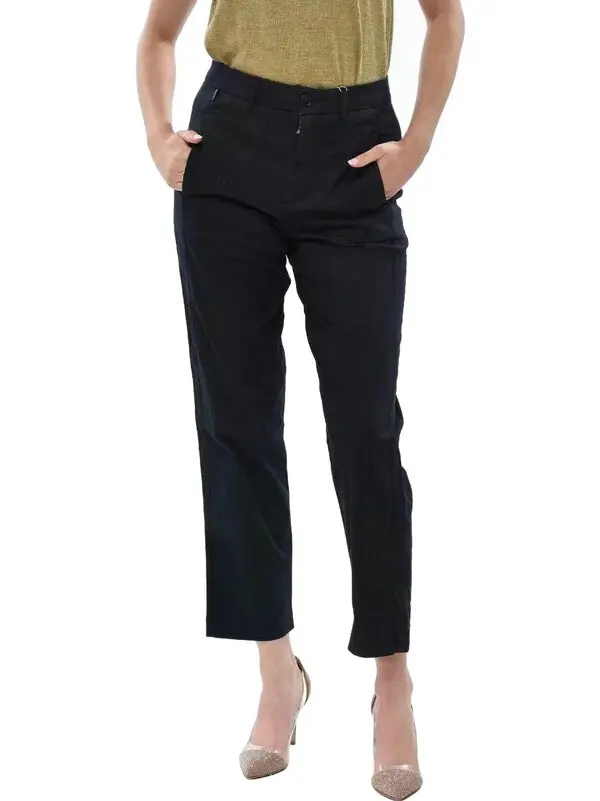 Woolrich Stretch Cropped Trousers - Blue