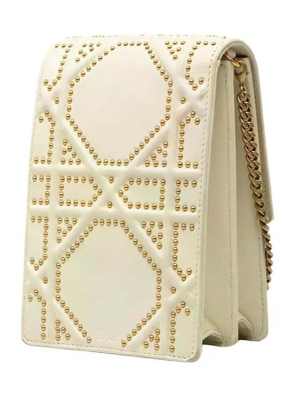 Dior Vertical Diorama Crossbody Bag - Neutrals