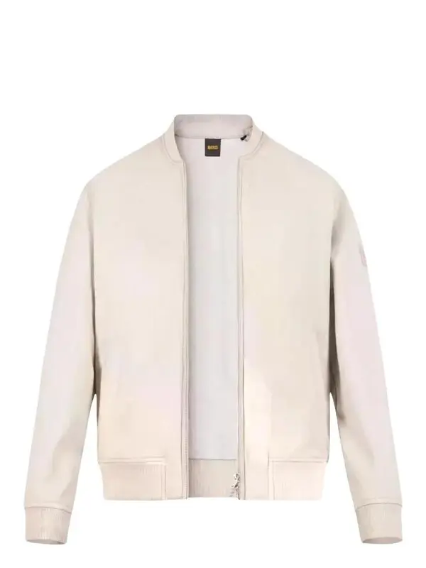BOSS Ze_smartcore Bomber Jacket - Grey