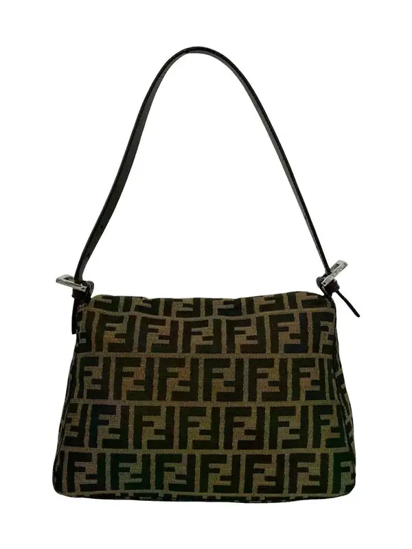 Fendi Zucca Canvas Mamma Forever Shoulder Bag - Brown