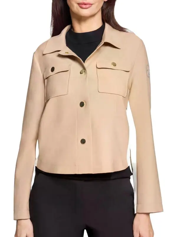 BETTY BARCLAY Button-up Shirt With Chest Pockets - Neutrals