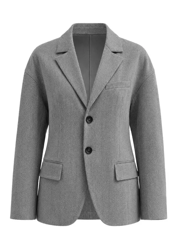 Tibi Sculpted Blazer - Grey