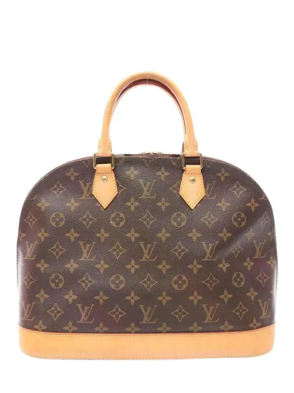 LOUIS VUITTON Monogram Alma Mm Handbag - Brown