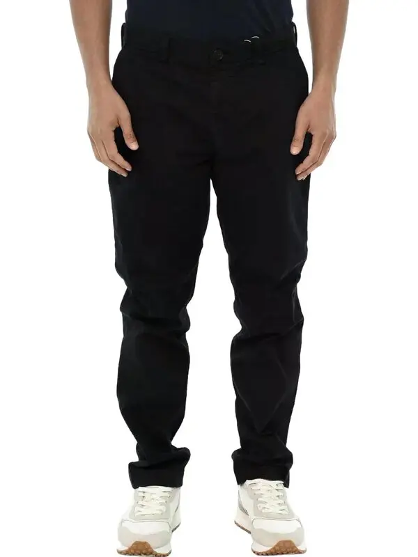 Woolrich Straight-leg Stretch Trousers - Black
