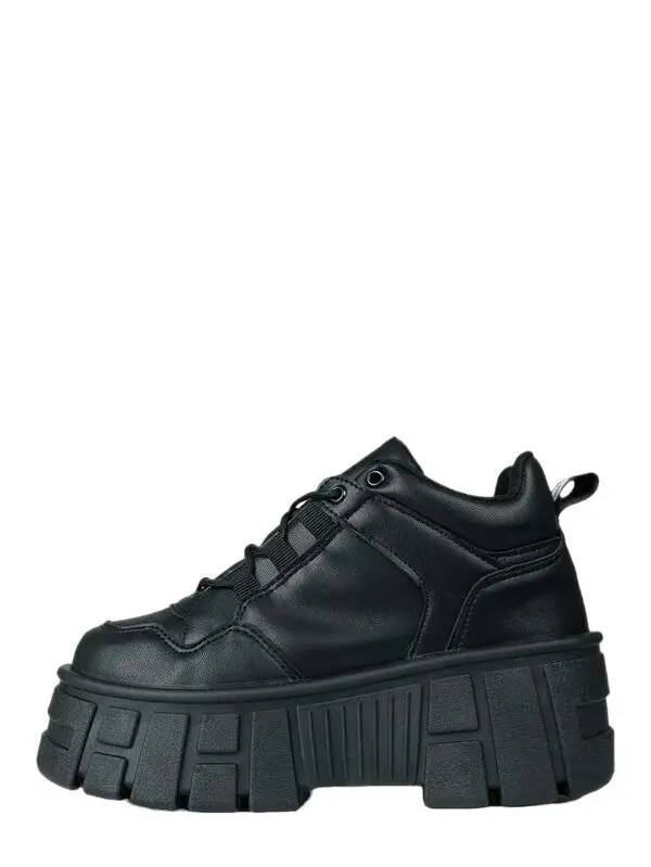 ALTERCORE Nissa Chunky-sole Sneakers - Black