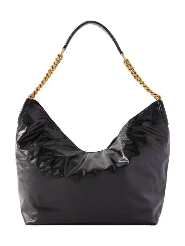 Saint Laurent Hortense Shoulder Bag - Black