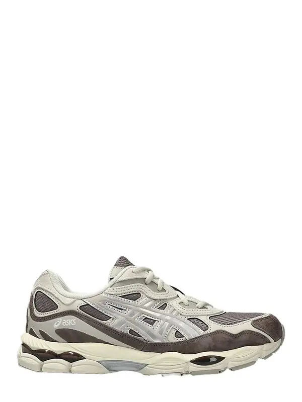 Asics Gel-nyc Suede And Mesh Low-top Sneakers - Dust
