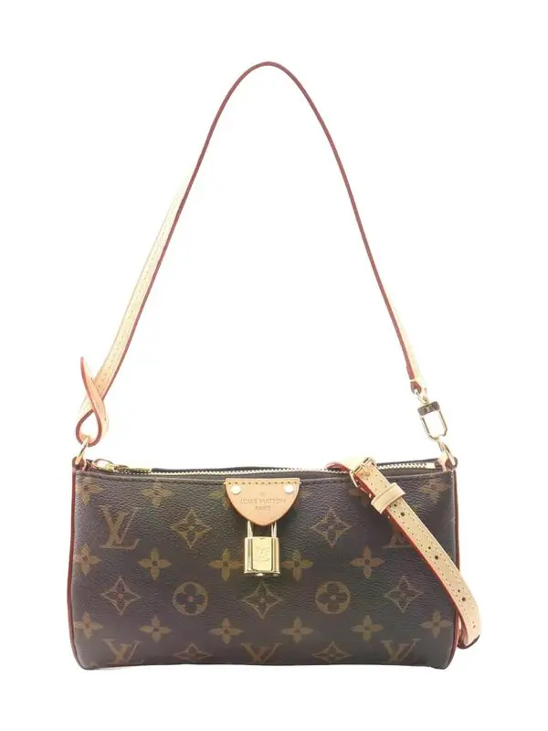LOUIS VUITTON Monogram Pochette Tirette Shoulder Bag - Brown