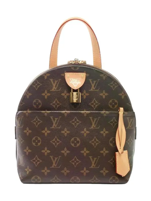 LOUIS VUITTON 2019 Monogram Moon Backpack - Brown