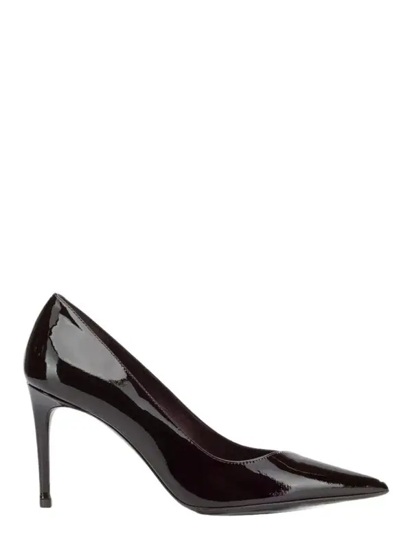 SERGIO LEVANTESI Divina Patent Pumps - Red