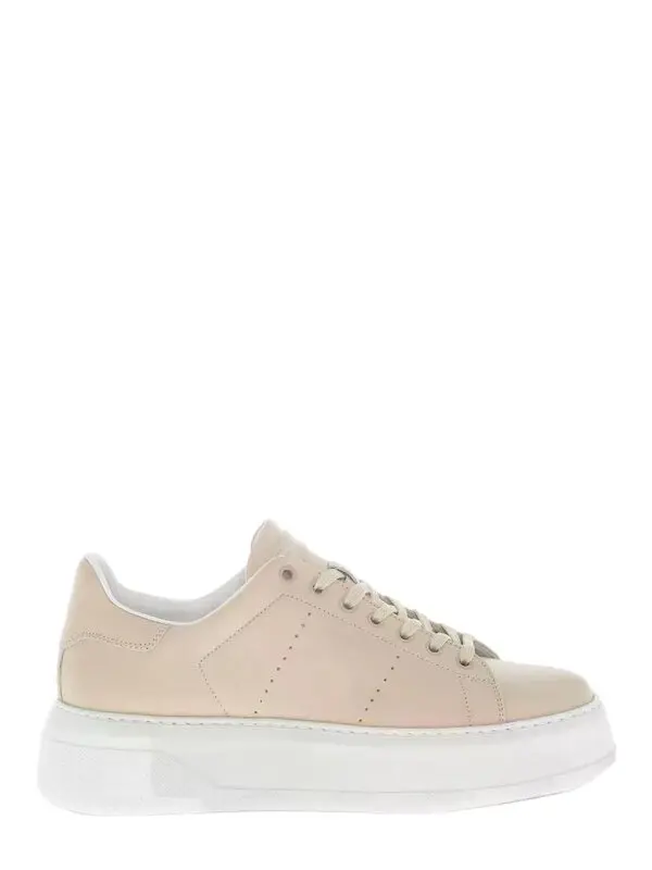 Woolrich Low Top Leather Sneakers - Neutrals