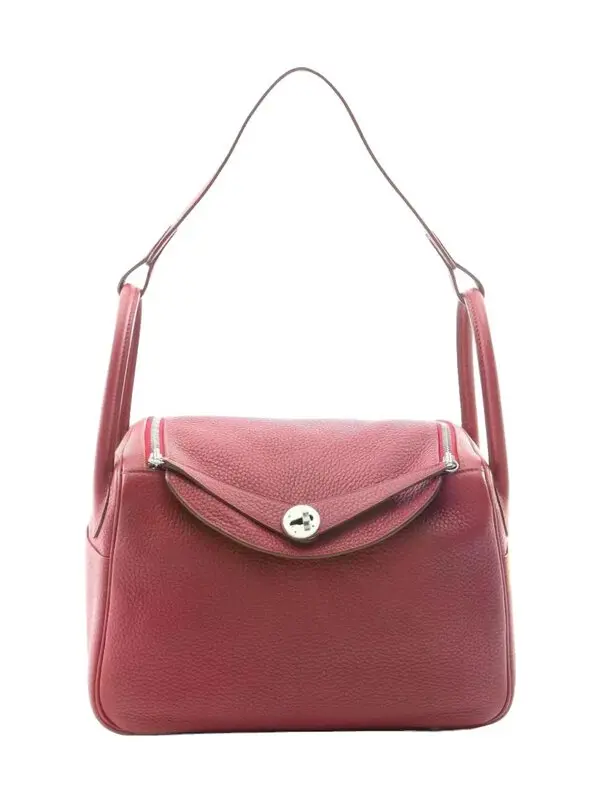 Hermès 2015 Lindy 30 Shoulder Bag - Red