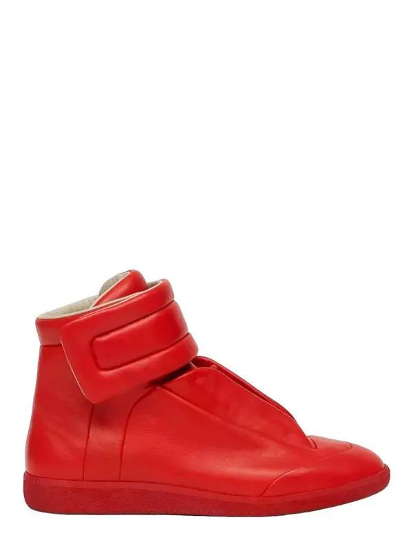 MAISON MARGIELA Future Leather Sneakers - Red
