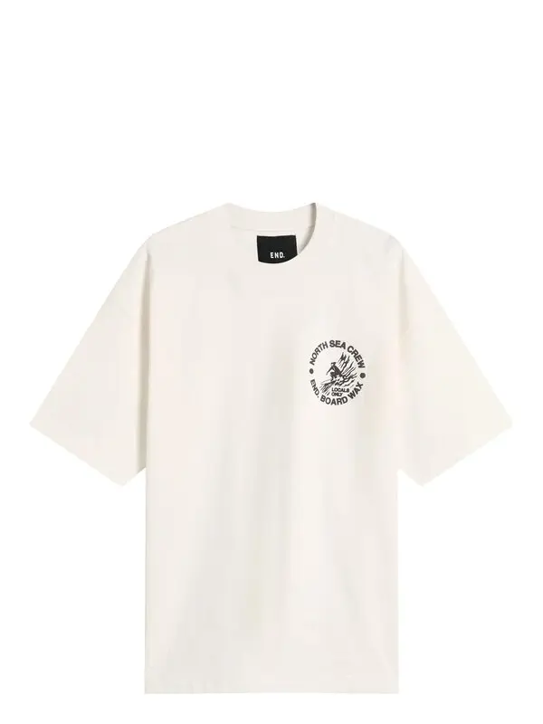 END. Coastal Board Wax T-shirt - Ecru