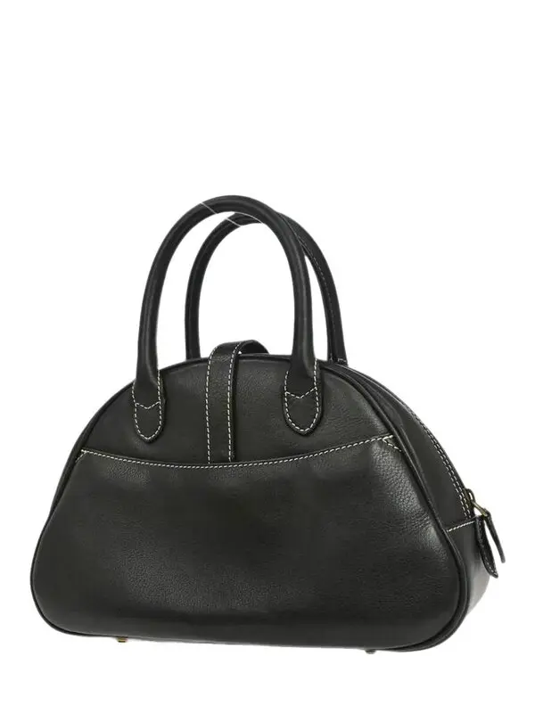 Dior 2004 Double Saddle Shoulder Bag - Black