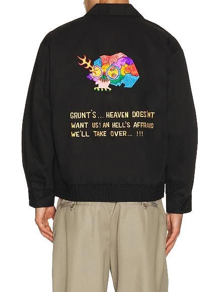 WACKO MARIA Wolf's Head Vietnam Jacket - Black