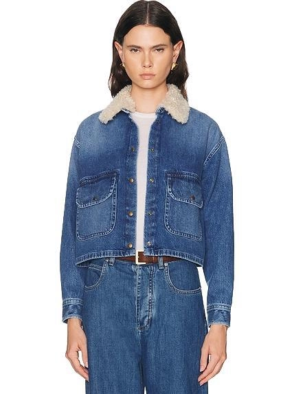 Moncler Button Up Jacket - Blue