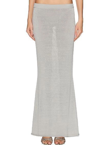 SEROYA Kora Maxi Skirt - Grey