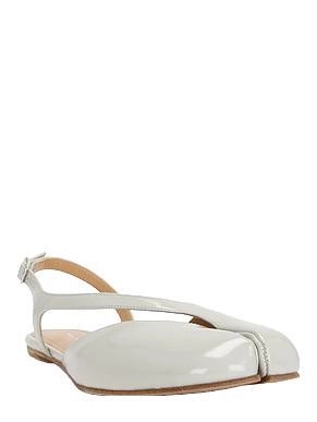 MAISON MARGIELA Tabi Slingback Flat - Alabaster