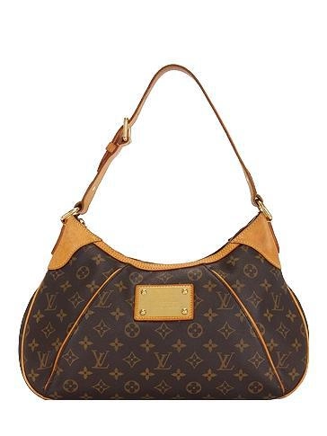 LOUIS VUITTON Monogram Thames Gm Shoulder Bag - Brown