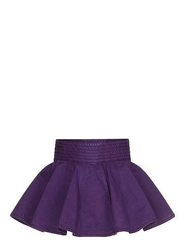 Alaïa Peplum Belt - Violet Washed