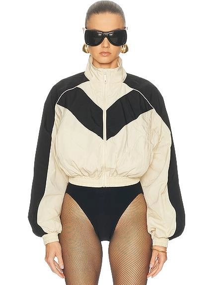 Ronny Kobo Brenton Cropped Jacket - Black