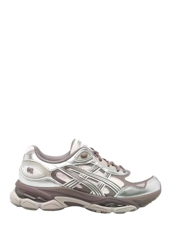 Asics Gel-nyc 2.0 Panelled Lace-up Sneakers - Silver