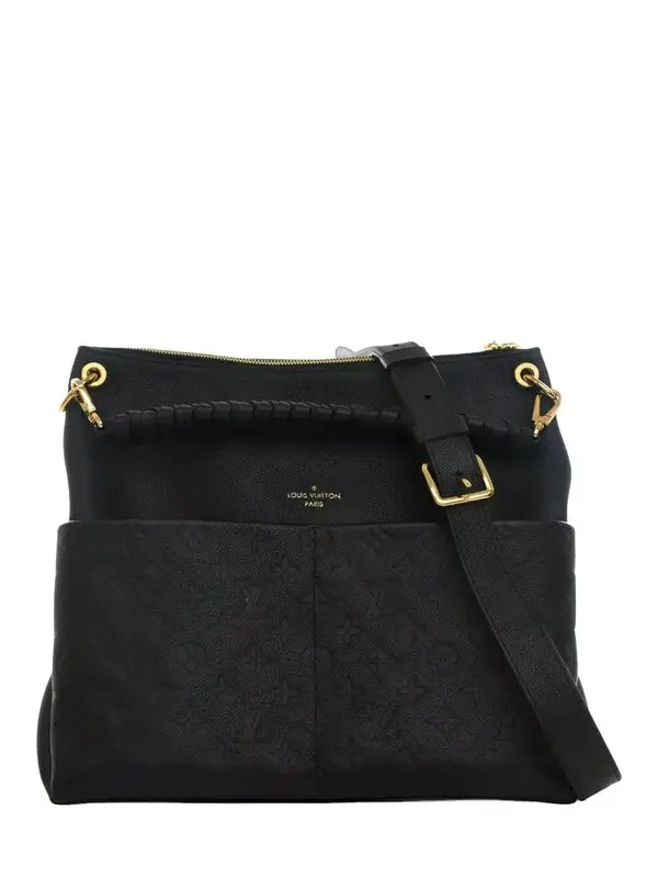 LOUIS VUITTON Monogram Empreinte Maida Hobo Satchel - Black