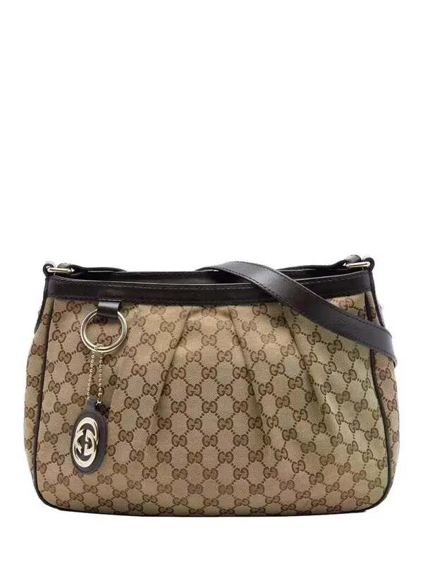 Gucci Gg Canvas Sukey Crossbody Bag - Neutrals