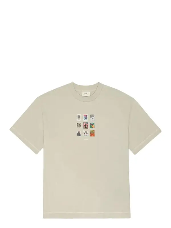LES DEUX Graphic-print T-shirt - Neutrals