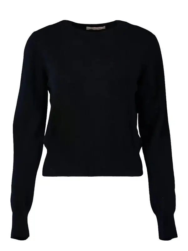 Misha Collection Ribbed-trim Sweater - Blue