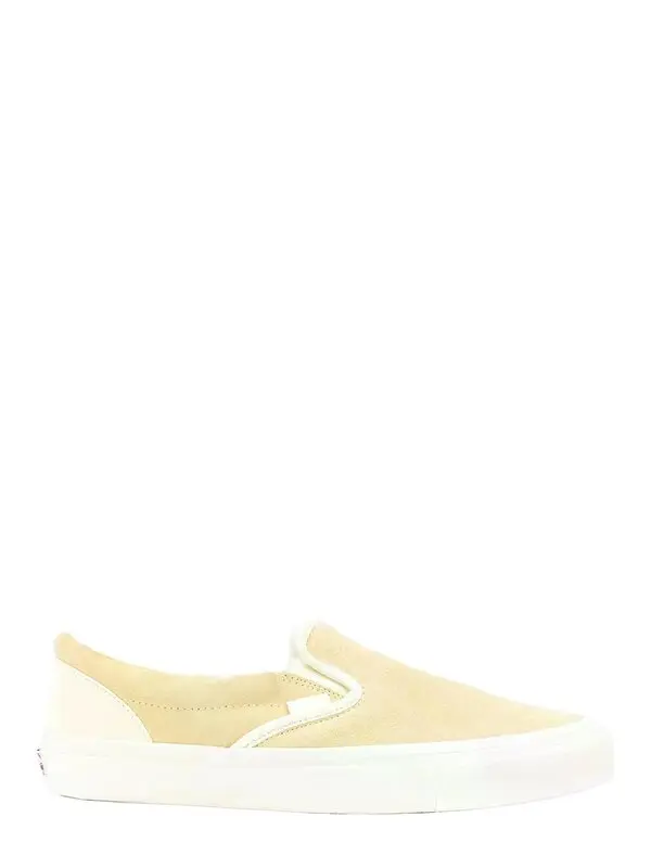 VANS Shearling Trimmed Slip-on Sneakers - Yellow