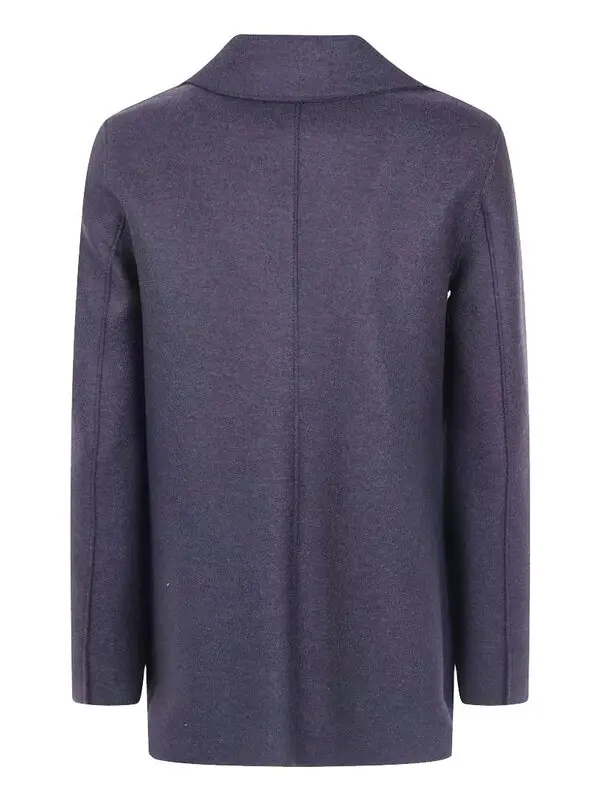 Harris Wharf London Double-breasted Coat - Red