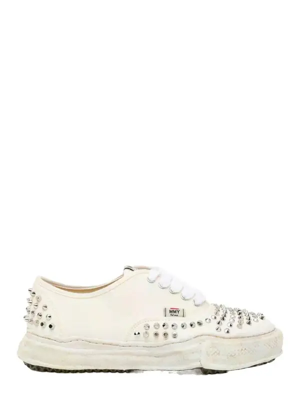 Mihara Yasuhiro Baker Studded Sneakers - White
