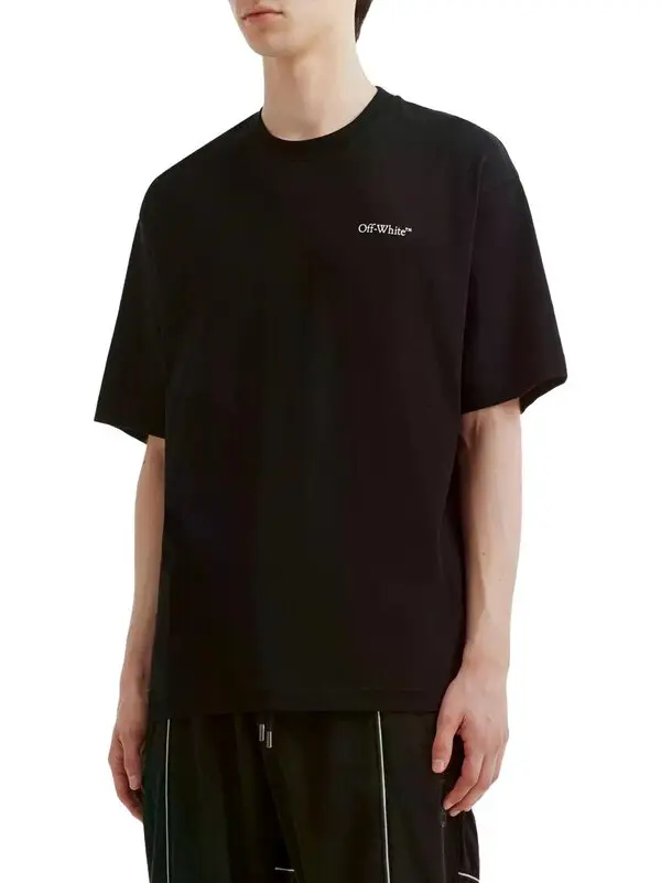 Off-White Arrows Logo-print T-shirt - Black