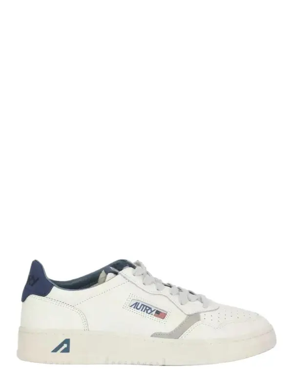 AUTRY Medalist Low Leather Sneakers - Neutrals