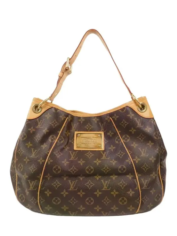 LOUIS VUITTON Monogram Galliera Pm Tote Bag - Brown