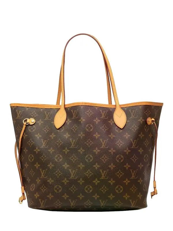 LOUIS VUITTON Monogram Neverfull Mm Tote Bag - Brown