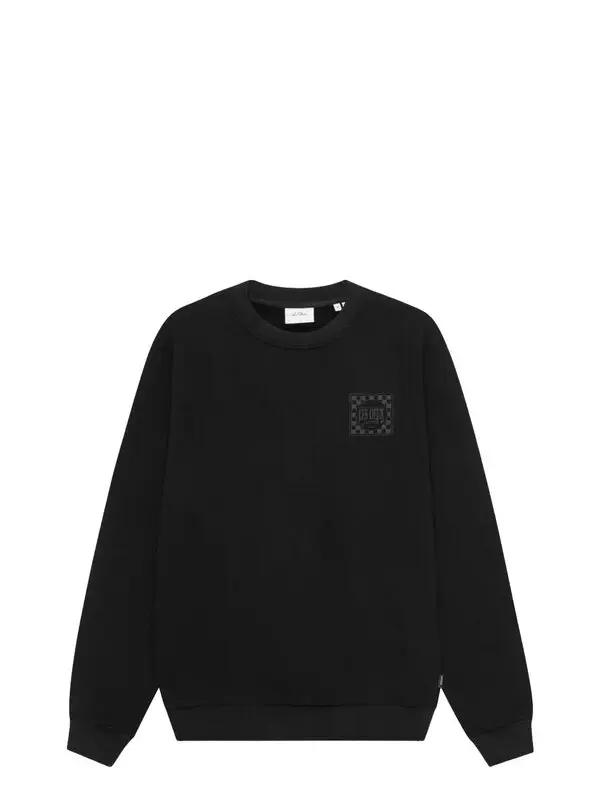 LES DEUX Logo-print Sweatshirt - Black