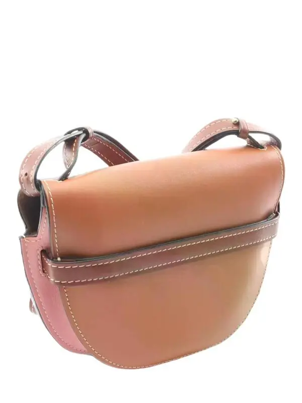 Loewe Gate Leather Shoulder Bag - Brown