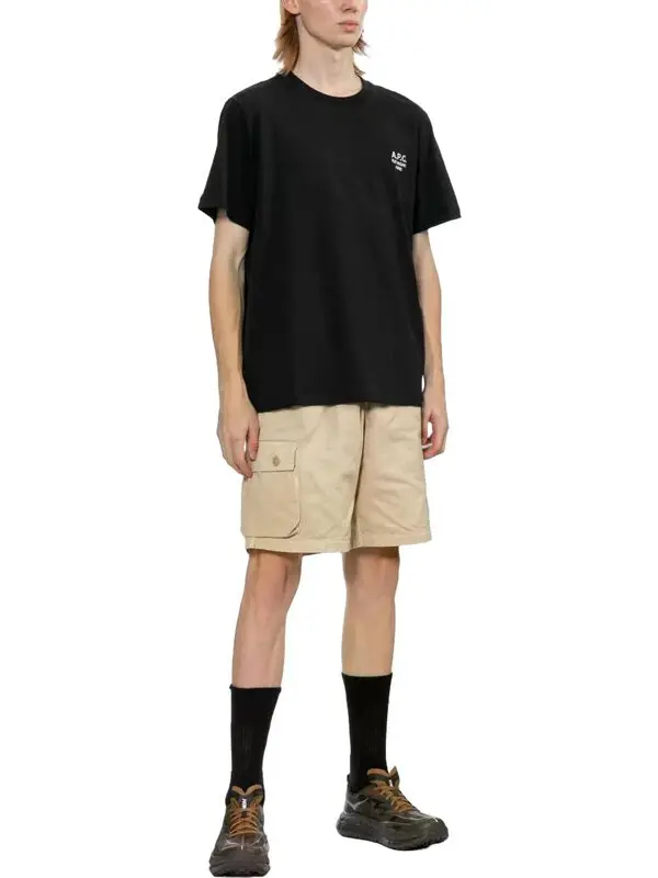 A.p.c. Rue Madame Logo T-shirt - Black