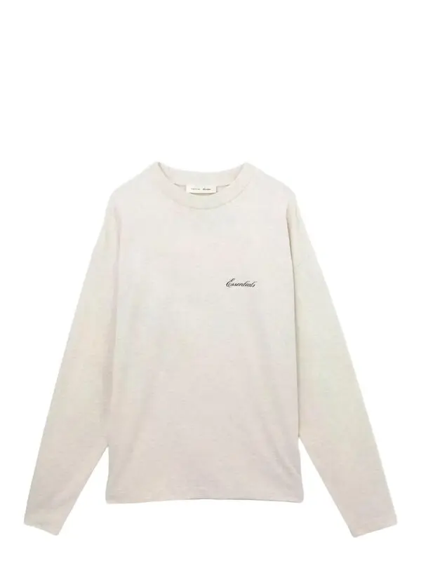 ESSENTIALS Classic Long-sleeve T-shirt - Neutrals