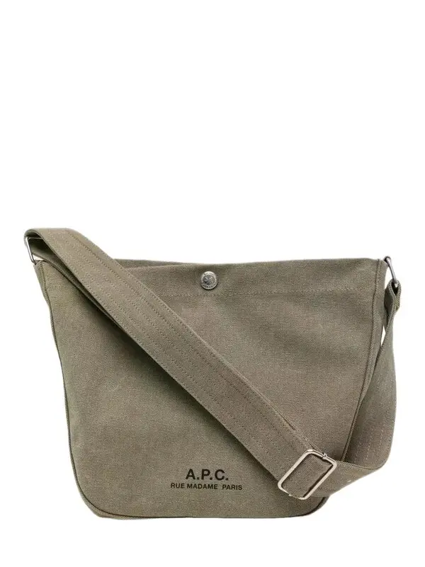 A.p.c. Small Journal Shoulder Bag - Green