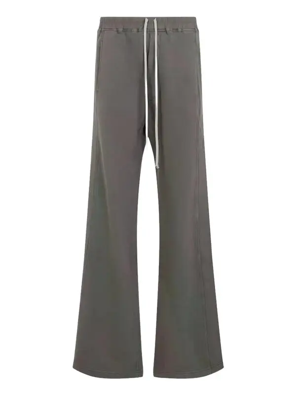 Rick Owens Press-stud Drawstring Trousers - Grey