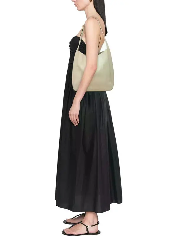 Saint Laurent Le 5 A 7 Supple Leather Hobo Bag - Brown